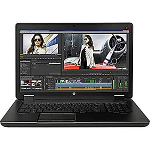 HP ZBOOK 17 G2 Mobile Station 17.3" Laptop, Core i7-4810MQ 2.8GHz , 16GB RAM, 512GB Solid State Drive, DVDRW, Win10P64, CAM (Renewed)