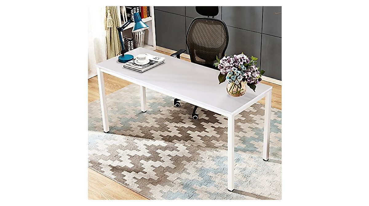 Need White 63-Inch Computer Desk – Stylish & Durable Home Office Desk