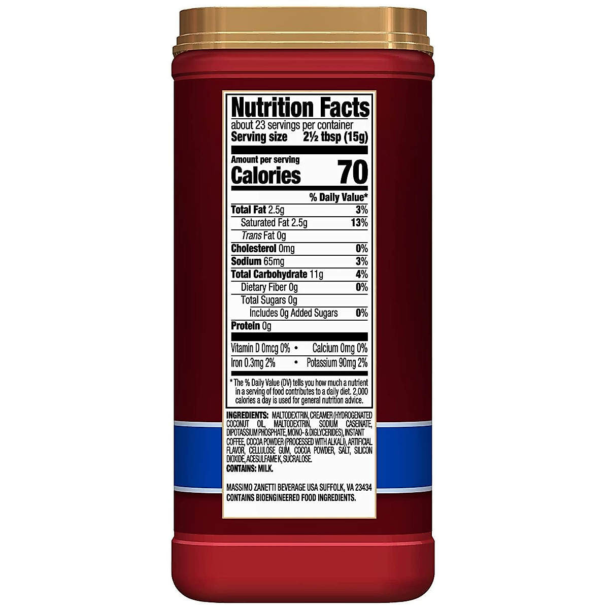 Hills Bros. Flavor Coffee (Sugar-Free French Vanilla, 12 Ounce (Pack of 2)