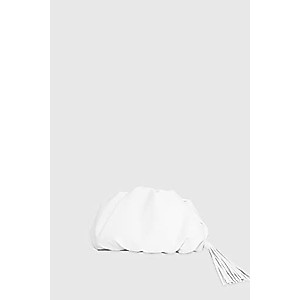 Rebecca Minkoff Ruched Clutch, Optic White