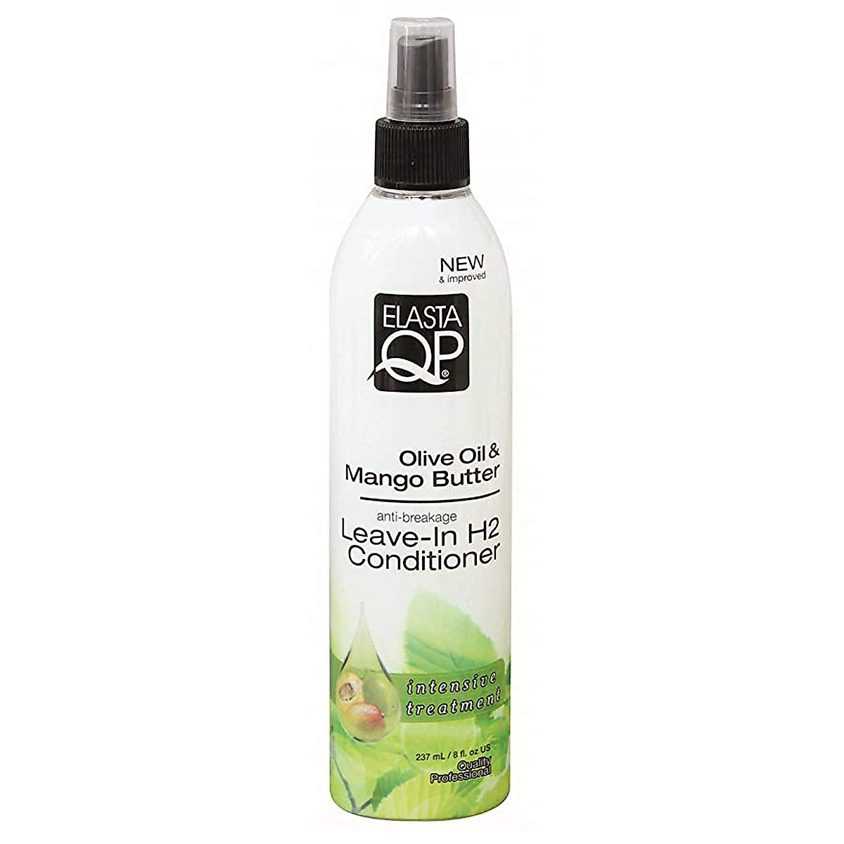Elasta QP Olive Oil & Mango Butter anti-breakage Leave-In H2 Conditioner 8oz