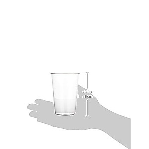 KINTO 8432 CAST Beer Glass, 15.2 fl oz (430 ml), Heat-resistant Glass, Microwave and Dishwasher Safe