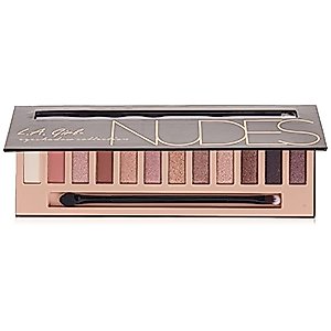 L.A. Girl Beauty Brick Eyeshadow, Nudes, 0.42 Ounce, Powder