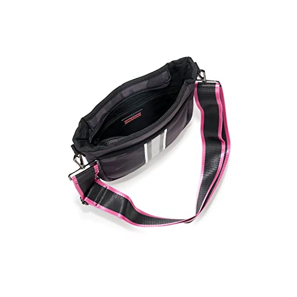 Jeri Prime Crossbody Tote by Haute Shore, Black Camo