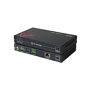 AV Access 1080P HDMI Extender over IP Decoder, Many to Many or Direct Cat5e/6/6a/7, 395ft (120m), Plug & play without configuration, Visual Control, Video wall, RS-232, Smartphone/Pc Control, HDCP