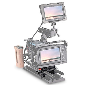 SMALLRIG BMPCC Baseplate for Manfrotto 501PL Compatible with Black Design Pocket Cinema Camera 4K & 6K – 2266