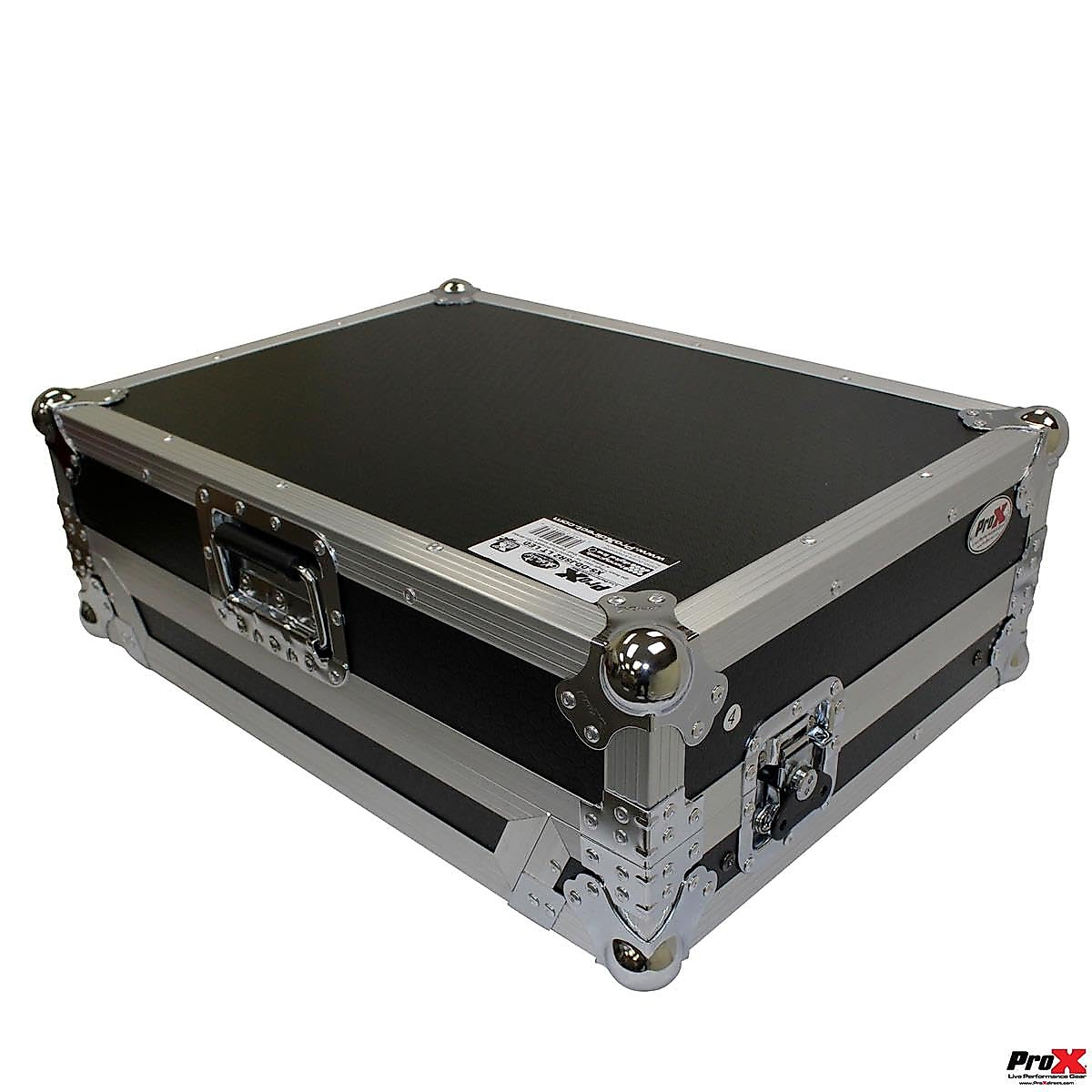 ProX XS-DDJSR2LT LED ATA Flight Case For Pioneer DDJ-SR2 DJ Controller with Laptop Shelf and LED