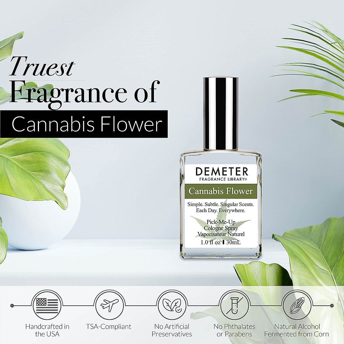DEMETER Fragrance Library 1 oz Cologne Spray – Cannabis Flower