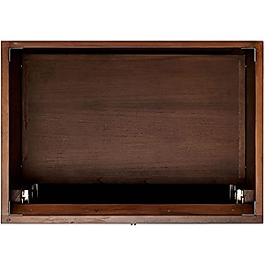 Signature Hardware 953344-30-RUMB-1 Aliso 30" Free Standing Single Vanity Cabinet Set with Wood Cabinet, Vanity Top and Rectangular Undermount Sink - Single Faucet Hole