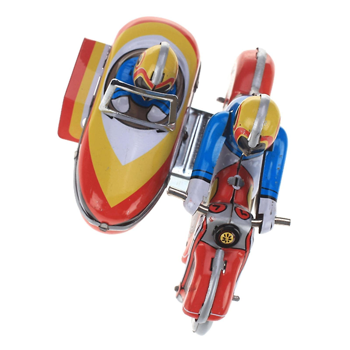 Almencla Clock Motorcycle W/Side Preschool