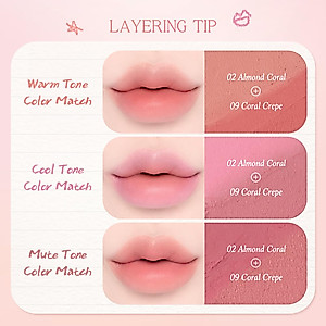 dasique Mood Blur Lip Pencil | A smooth creamy texture with hydration | Multipurpose for cheeks | Vegan (07 Rose Cream)