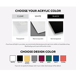 BLACK FAMILY NAME CALENDAR Personalized Calendar 2024 - Personalized Dry Erase Board, Horizontal Wall Calendar, Monthly and Weekly Calendar, Housewarming Gift, Goals, To Do