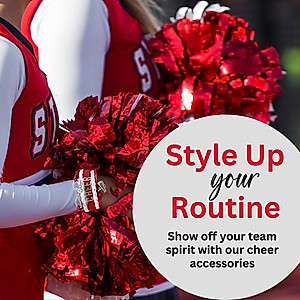 Sportybella - Cheer Drawstring Bag - Eat Sleep Cheer Repeat, Cheerleading Competition Bag, Sport Cinch Sack, Gift for Cheerleaders