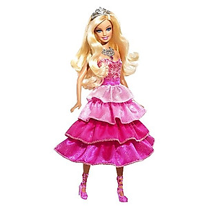 Barbie Sparkle Lights Pink Princess Doll