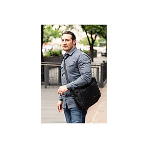 5.11 Tactical Unisex Overwatch Briefcase, Versatile 16 Liter Computer Bag, Black, Style # 56647