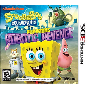 SpongeBob SquarePants: Plankton's Robotic Revenge - Nintendo 3DS