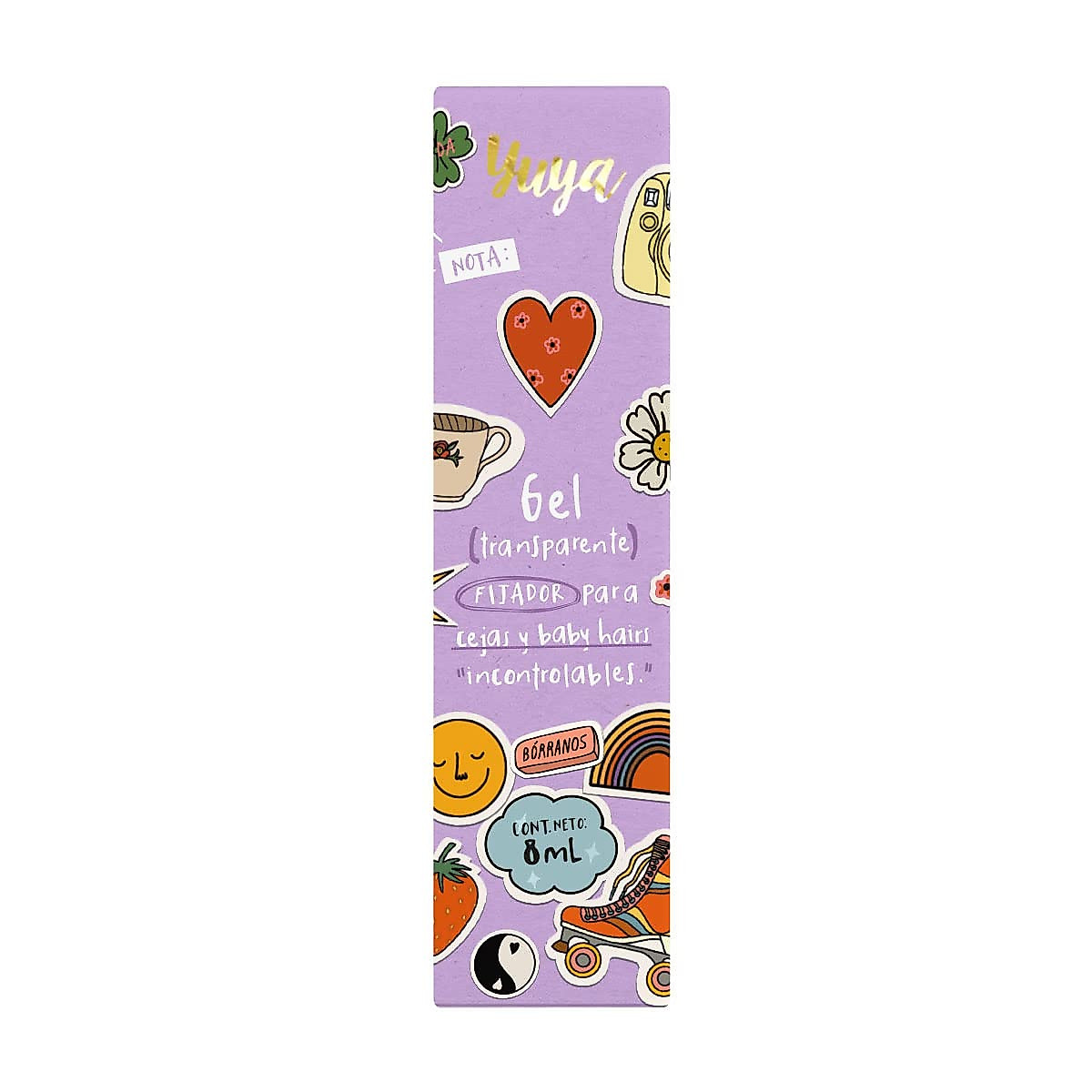 YuYa Cruelty-Free Eyebrow Hair Gel - Long-Lasting and Easy to Use with an Efficient Applicator Brush