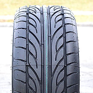 Set of 4 (FOUR) Forceum Hena All-Season High Performance Radial Tires-235/45R17 235/45ZR17 235/45/17 235/45-17 97W Load Range XL 4-Ply BSW Black Side Wall