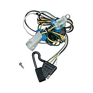 Tekonsha 118359 T-One® T-Connector Harness, 4-Way Flat, Compatable with 1998-2004 Chevrolet S10, 1998-2004 GMC Sonoma, 1998-2000 Isuzu Hombre