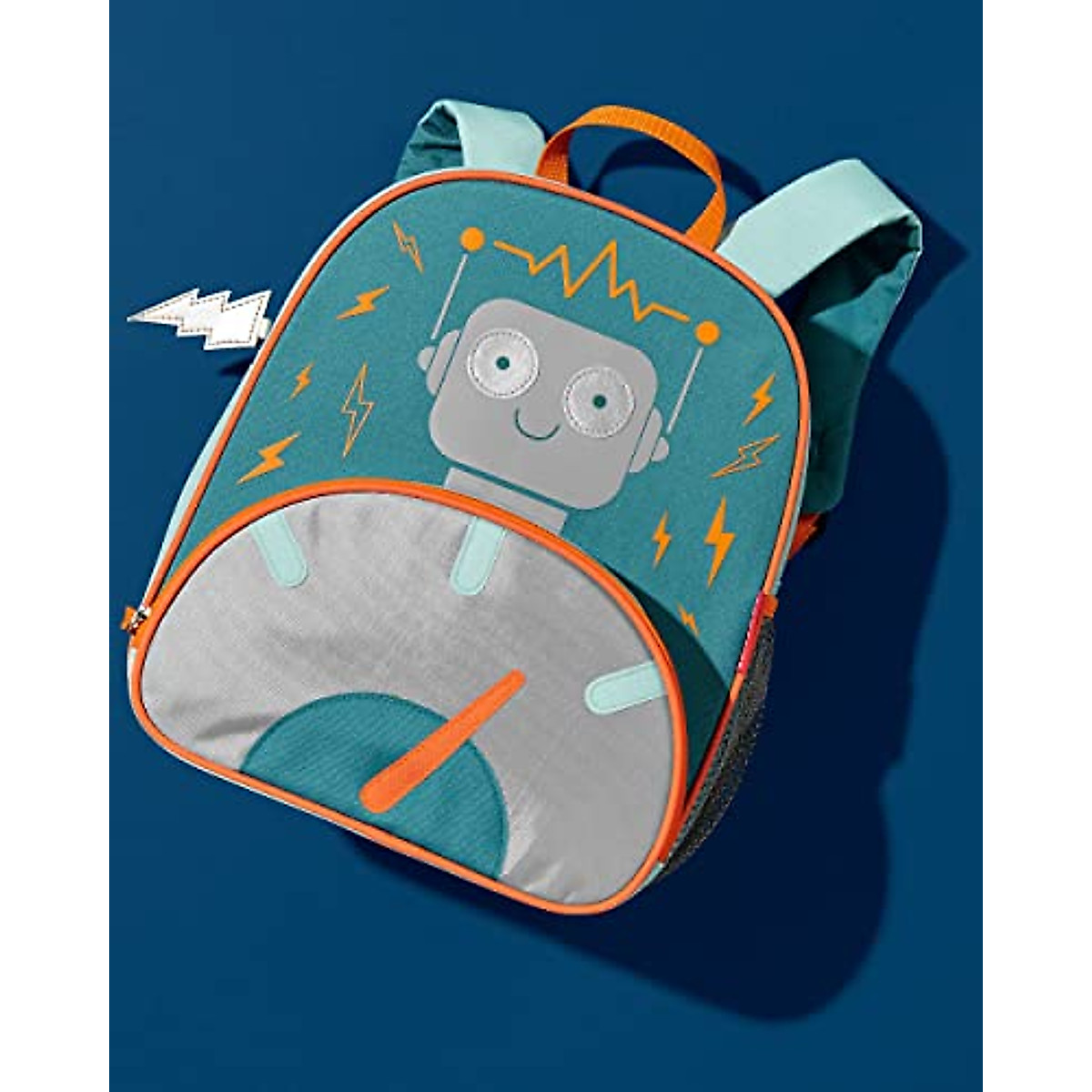 Skip Hop Sparks Little Kid's Backpack, Preschool Ages 3-4, Robot (Discontinued by Manufacturer)