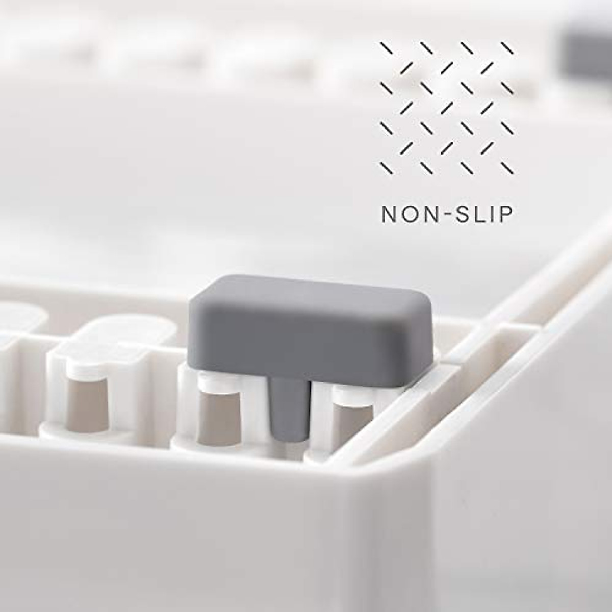 YouCopia StoreMore Adjustable Pan and Lid Rack, Pot Lids and Pans Organizer for Kitchen Cabinet Storage, Large (16"), White