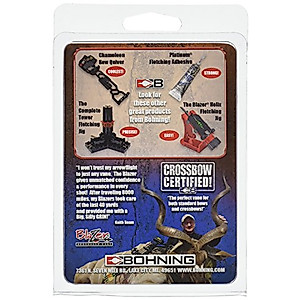 Bohning Blazer Vane (Pack of 36), Yellow Tiger