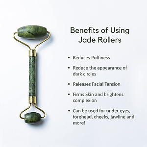 Instantly Ageless Facelift in A Box - Instant Eye Bag Remover Puffiness -1 Box of 25 Vials with Free Quest Skincare Jade Roller for Face- Instant Under Eye Bags Remover - Instant Wrinkle Remover