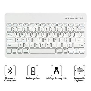 Microsoft Surface Pro 7 Case with Keyboard，Keyboard Case for Microsoft Surface Pro 7 (2019/Surface Pro 6 (2018) / Surface Pro 5(2017)/ Surface Pro 4 (2015) 12.3 inch Tablet