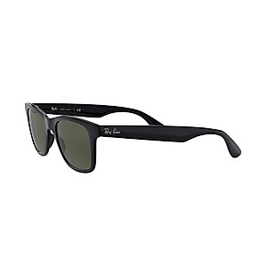 Ray-Ban Rb4640 Square Sunglasses, Black/G-15 Green, 50 mm