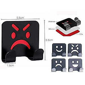 iRomic Wall Mount Adhesive Razor Plug Key Towel Holder Hooks Hanger(4Pack) Bathroom Kitchen Home Organizer for Shower Robe Loofah Bathrobe Coat Clothes Key,Aluminum