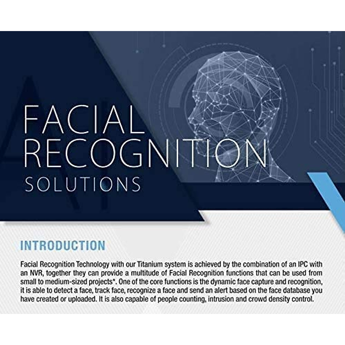 HDView Facial Recognition 16 Channel 4K NVR, 16 PoE Ports, NDAA Compliant, Smart Intelligent Analytics, 16 Channel Audio, Up to 8MP IP Camera, Smart Search