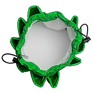 ABS Novelties Butterfly Pattern 10 Pocket Tote Black … (Green)