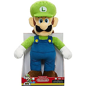 World of Nintendo Jumbo luigi Plush 20 Inches