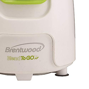 Brentwood Blend to Go Personal Blender with Travel Cup, 20 oz, White