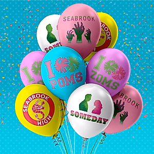 Nelton Birthday Party Supplies For Zombies Includes Backdrop - Banner - Cake Topper - 24 Cupcake Toppers - 20 Balloons - Table Cloth