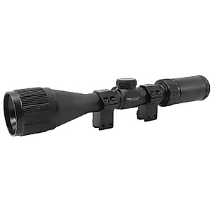BSA Optics Outlook 3-9X40 Adjustable Objective Air Rifle Scope, Black