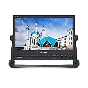 SEETEC P133-9HD 13.3in Broadcast Monitor Production Monitor for Film Production Vlog Mobile Live Streaming IPS 1920×1080 with HDMI
