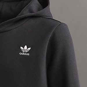 adidas Originals unisex child Adicolor Hoodie Hooded Sweatshirt, Black/White, Large US