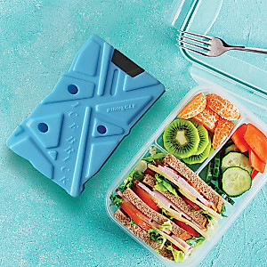 Pinnacle Ice Blocks for Cooler Set of 2 – Multipurpose Ice Packs for Coolers Long Lasting Reusable Refreezable –No Leak Lunch Box Ice Pack – Non BPA Food Safe Freezer Packs for Coolers - 20 oz.