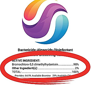 [5 lbs] Bromine Tablets for Hot Tubs & Spas Brominating Tabs