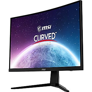 MSI G2422C, 24" Curved Gaming Monitor, 1920 x 1080 (FHD), VA, 1 ms, 170 Hz, FreeSync Premium, HDMI, DP Port, Tilt