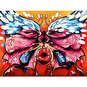 Butterfly Affect by Erni Vales of EVLworld Limited Edition Museum Grade Art Print on Aluminum Metal