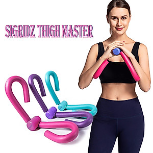 Thigh Master,Home Fitness Equipment,Workout Equipment of Arms,Inner Thigh Toners Master,Trimmer Thin Body,Leg Exercise Equipment,Arm Trimmers,Best for Weight Loss(Blue)