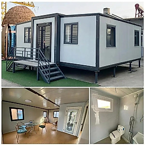 Model Luxury Extension Two Bedroom Scontainer Piece Expandable Flat Packing Structure Prefabricated Miniature Folding House