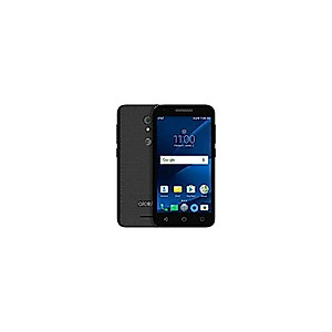 AT&T Prepaid Alcatel idealXCITE 6030B 5" Android 7.0 Smartphone Cell Phone, 8GB, Black