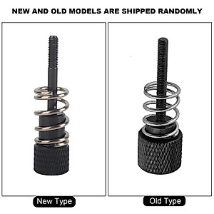 Rcher-R CPU Water Cooling Block Screw,4pcs Aluminum M3 Installation Screws for CPU Water Cooling Block for Intel 1150/1151 / 1155/1156 / 1366/775(Black)