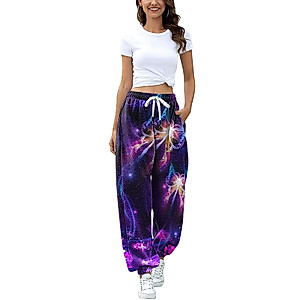 Warehouse Clearance Women White Pants Women's Clothes Dance Pants Purple Sweat Pants Womens Relaxed Fit Pants Yoga Panta My Recent Orders Day Prime Deals Today 2023