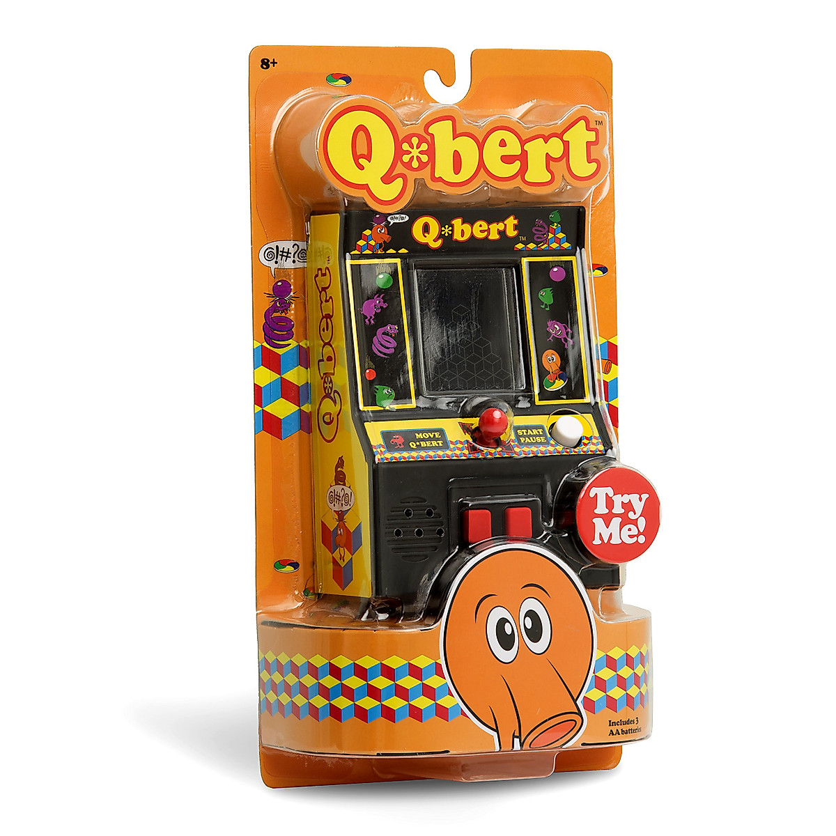 Arcade Classics - Q'Bert Retro Mini Arcade Game