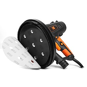 WEN DW1085 10-Amp Variable Speed Handheld Drywall Sander with Dust Hose and Collection Bag , Black