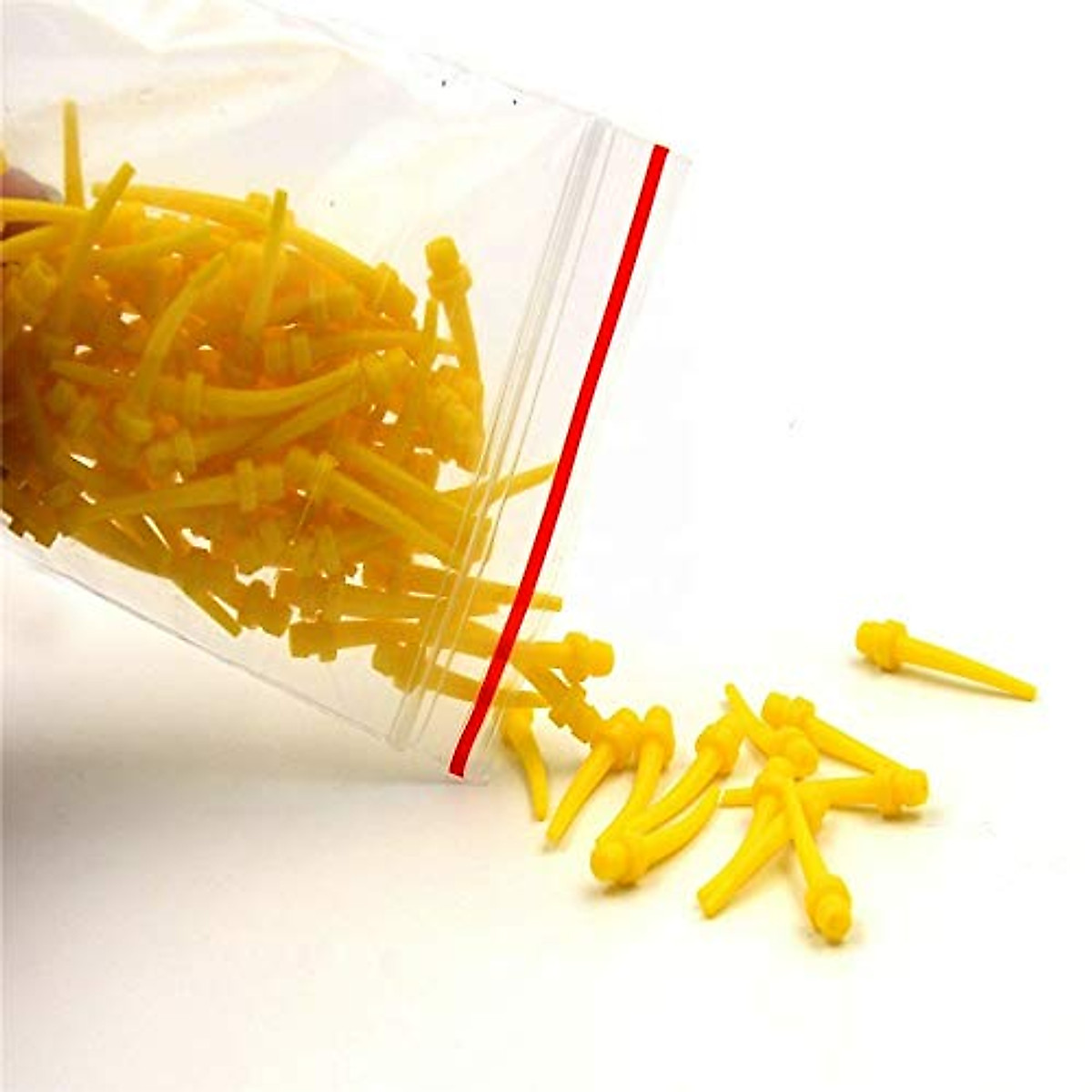 Smiledt 100PCS Dental Intra Oral Impression Tips Yellow